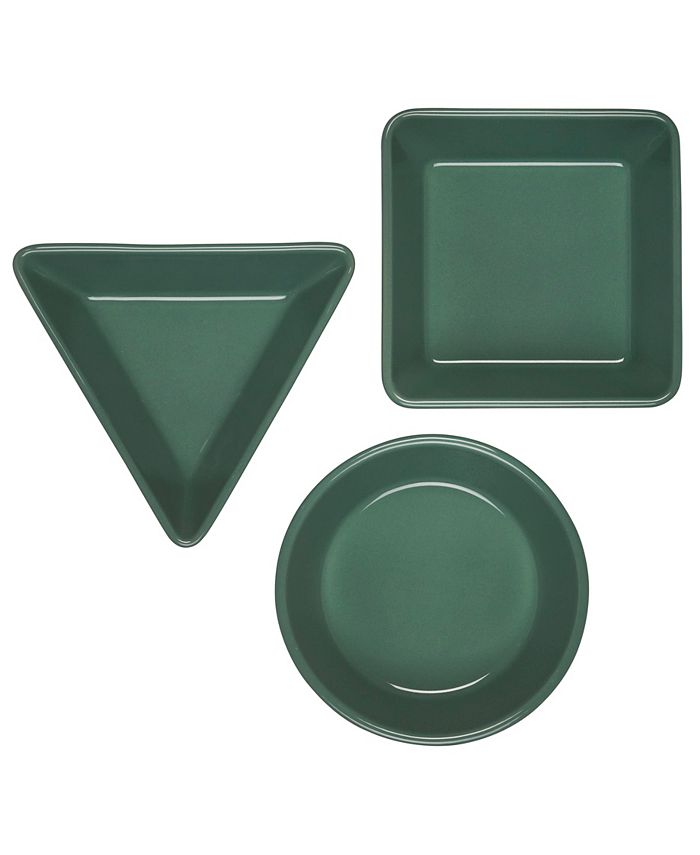Le Creuset Stoneware 3 Piece Tapas Dishes Set - Macy's