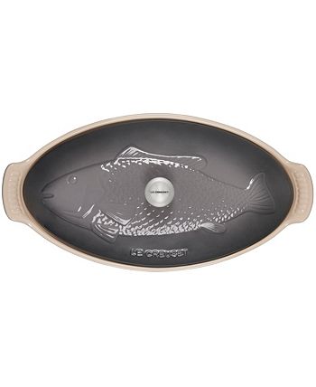 Le Creuset Heritage Stoneware 1.7 Quart Oval Fish Baker - Macy's
