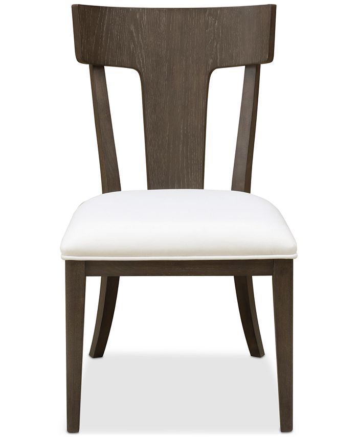 Drew & Jonathan Home CLOSEOUT! Boulevard Wood Back Side Chair - Macy's