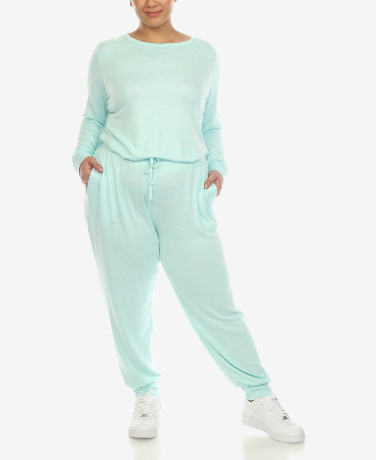Click here for White Mark Plus Size Lounge Set  2-Piece - Turquoi... prices