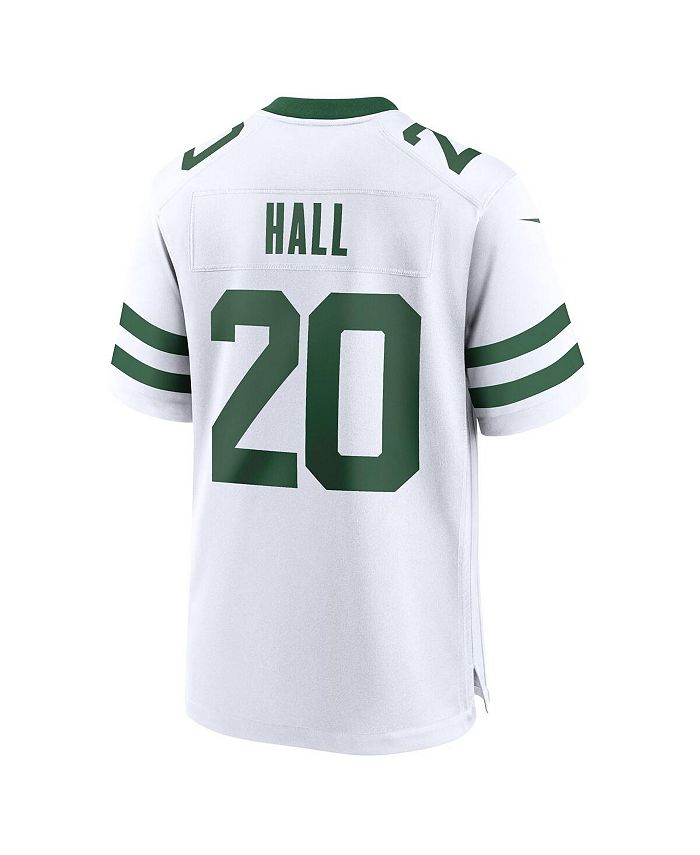 Nike Men's Breece Hall White New York Jets Legacy Player Game Jersey ...