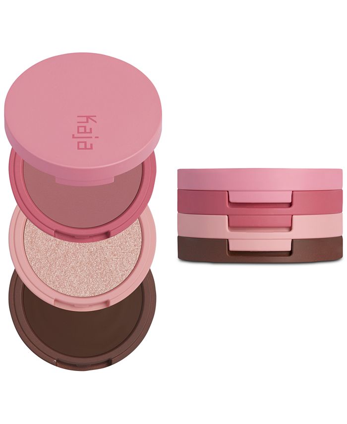 Kaja Face Bento Cream Bronzer, Powder Blush & Highlighter Sculpting ...