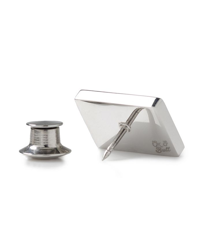 Ox & Bull Trading Co. Men's Stainless Steel Engravable Lapel Pin - Macy's