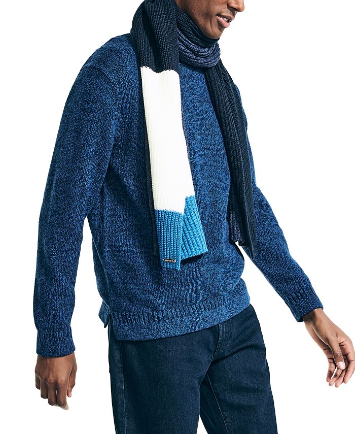 Nautica Men's Rolled Crewneck Sweater - Macy's