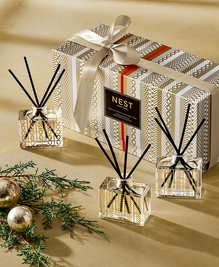 NEST New York 3-Pc. Festive Petite Diffuser Gift Set - Macy's