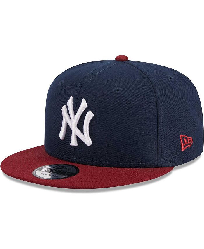New Era Men's Navy New York Yankees Two-Tone Color Pack 9FIFTY Snapback ...