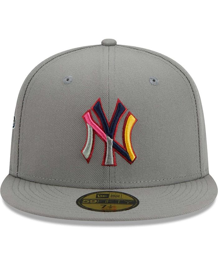 New Era Men's Gray New York Yankees Color Pack 59FIFTY Fitted Hat - Macy's