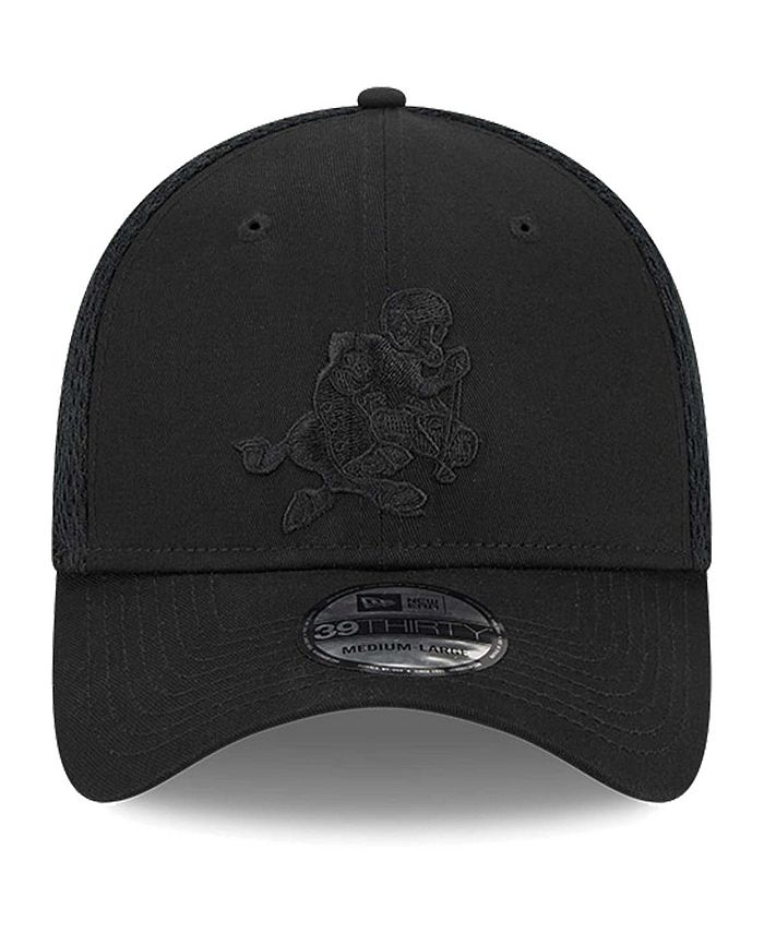 New Era Men's Black Dallas Cowboys Retro Joe Main Neo 39THIRTY Flex Hat ...