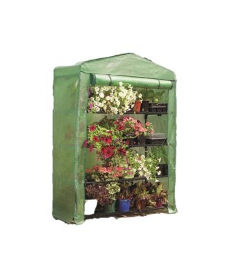 World Source Partners Gardman 4-Tier Extra Wide Mini Greenhouse - Macy's