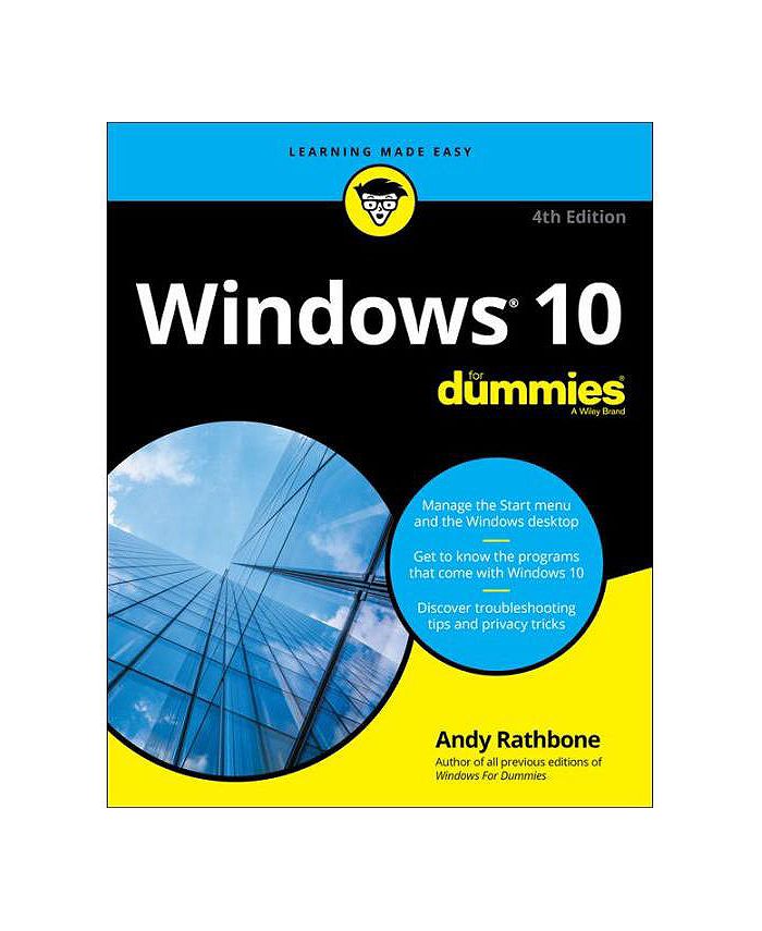 Barnes & Noble Windows 10 For Dummies by Andy Rathbone - Macy's