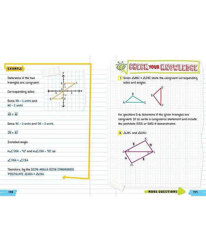 Barnes & Noble Everything You Need to Ace Geometry in One Big Fat ...