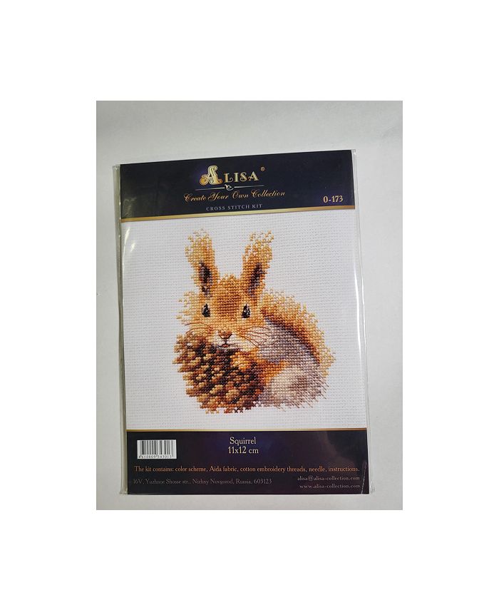 Alisa Squirel 0-173 Counted Cross-Stitch Kit - Macy's