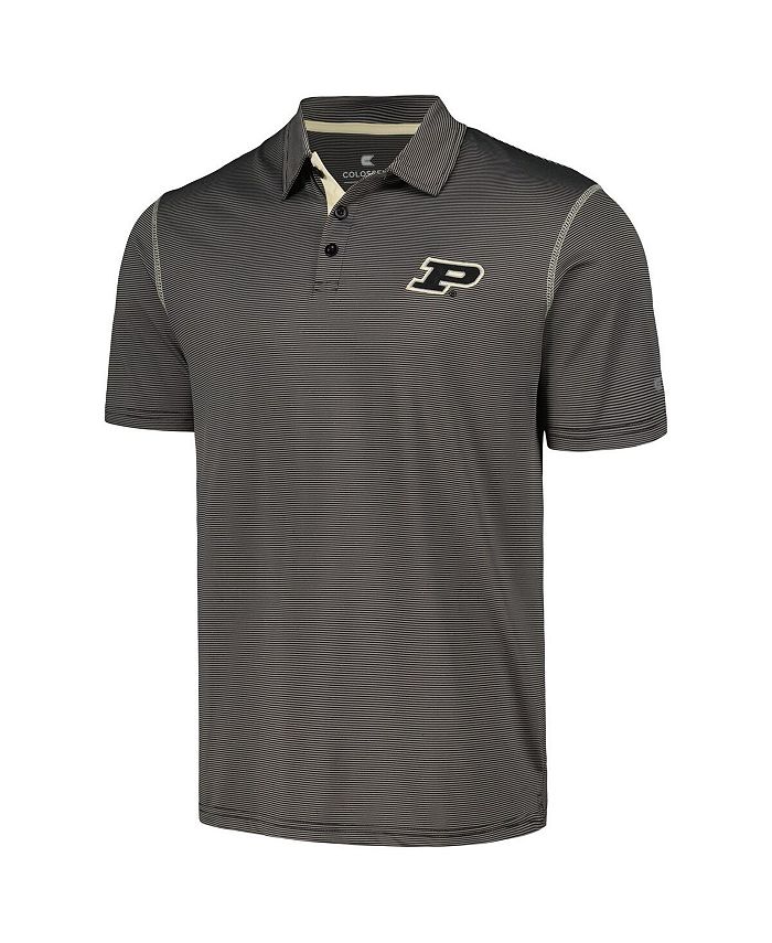 Colosseum Men's Gray Purdue Boilermakers Cameron Polo Shirt - Macy's