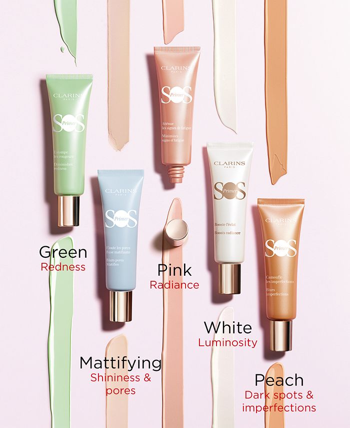 Clarins SOS Color-Correcting & Hydrating Makeup Primer - Macy's