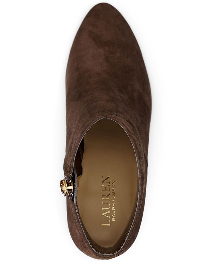Lauren Ralph Lauren Women's Isabelle Envelope Dress Booties - Macy's