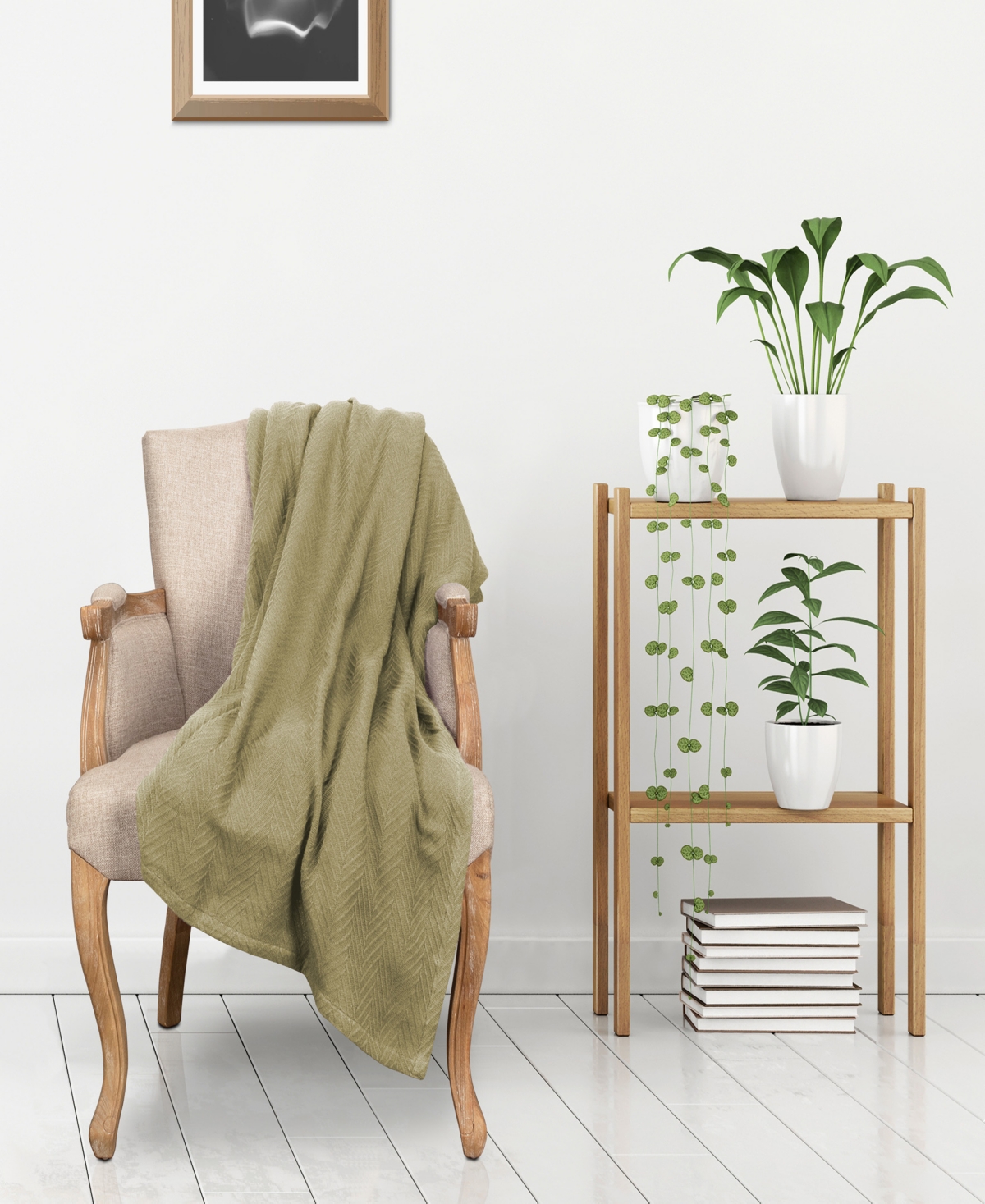 Click here for Superior Chevron All Season Cotton Blanket  Twin -... prices