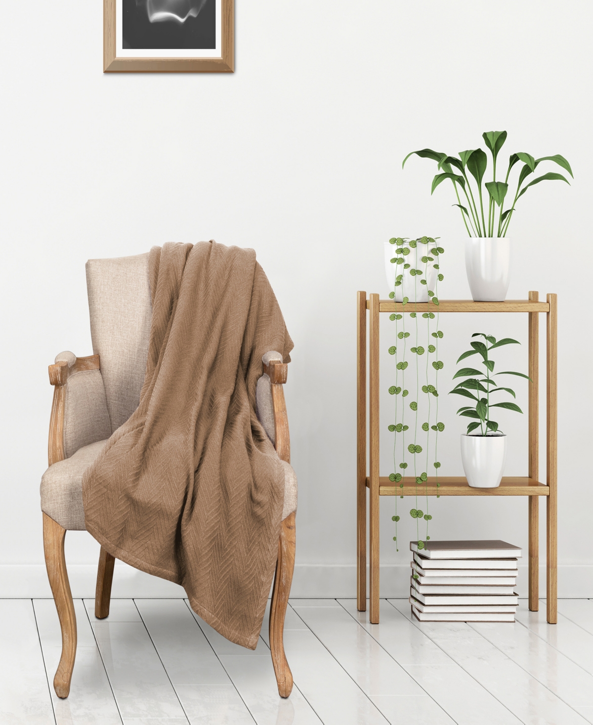 Click here for Superior Chevron All Season Cotton Blanket  King -... prices