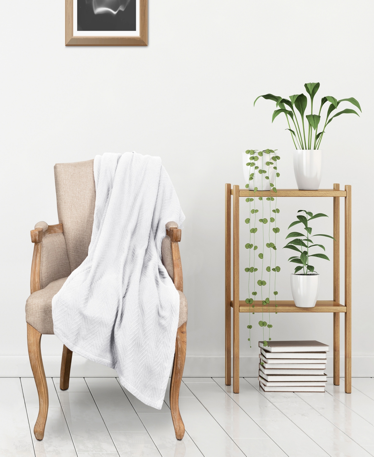 Click here for Superior Chevron All Season Cotton Blanket  Twin -... prices