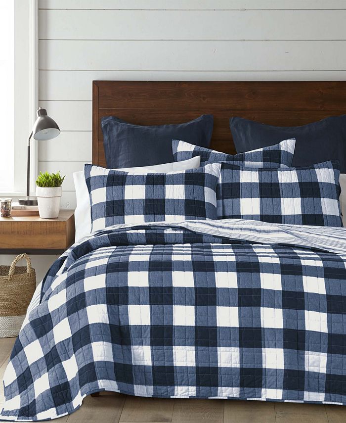 Levtex Home Camden Reversible 3-Piece Bedspread Set, Queen - Macy's