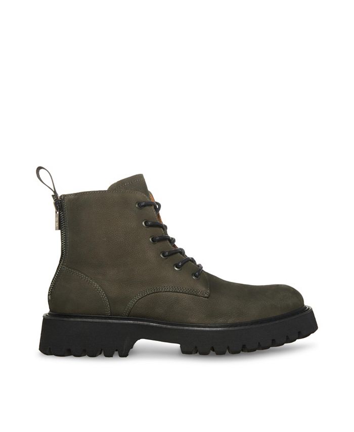 Steve Madden Men's Fintan Lace-Up Boots - Macy's