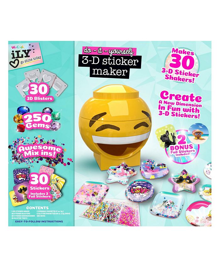 iLY DIY 3D Sticker Maker - Macy's