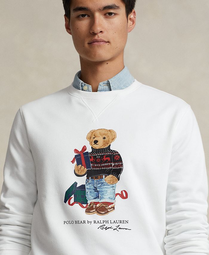 Polo Ralph Lauren Men's Polo Bear Fleece Sweatshirt - Macy's