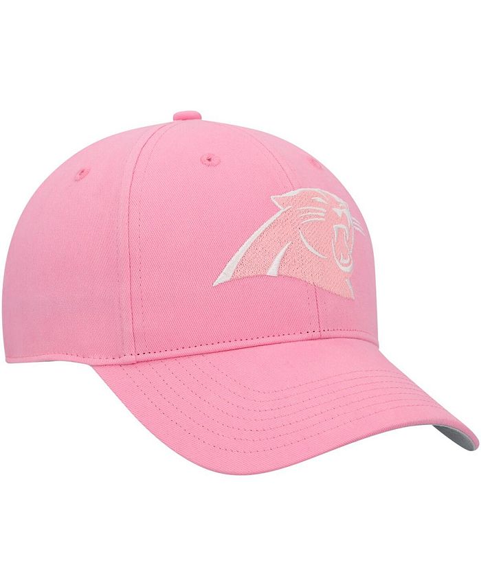 '47 Brand Big Girls Pink Carolina Panthers Rose MVP Adjustable Hat - Macy's