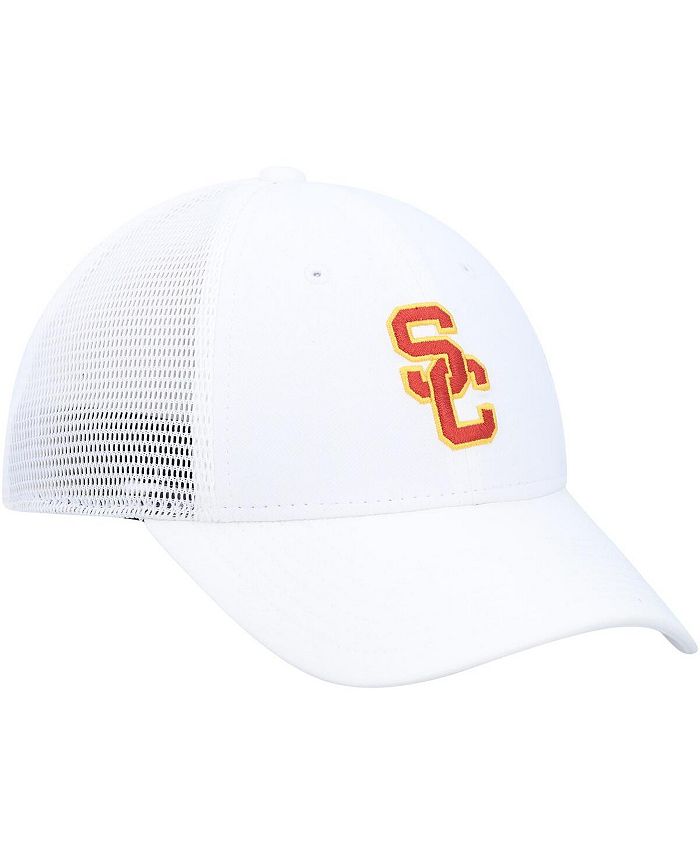Nike Men's White USC Trojans Legacy91 Meshback Swoosh Performance Flex ...