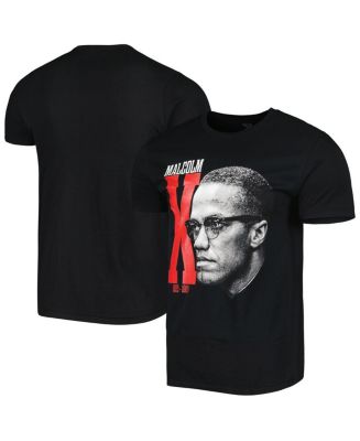 Men's and Women's Black Malcolm X Graphic T-shirt - Macy's