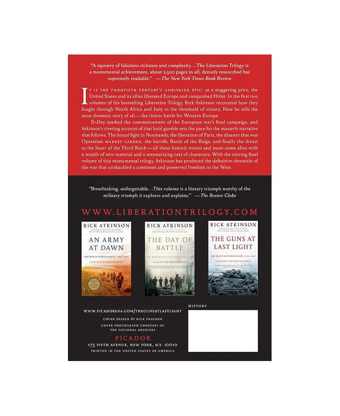 Barnes & Noble The Guns at Last Light- The War in Western Europe, 1944 ...