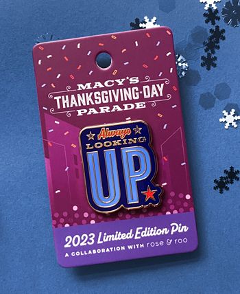 Rose & Roo 2023 Macy's Thanksgiving Day Parade Looking Up Pin - Macy's