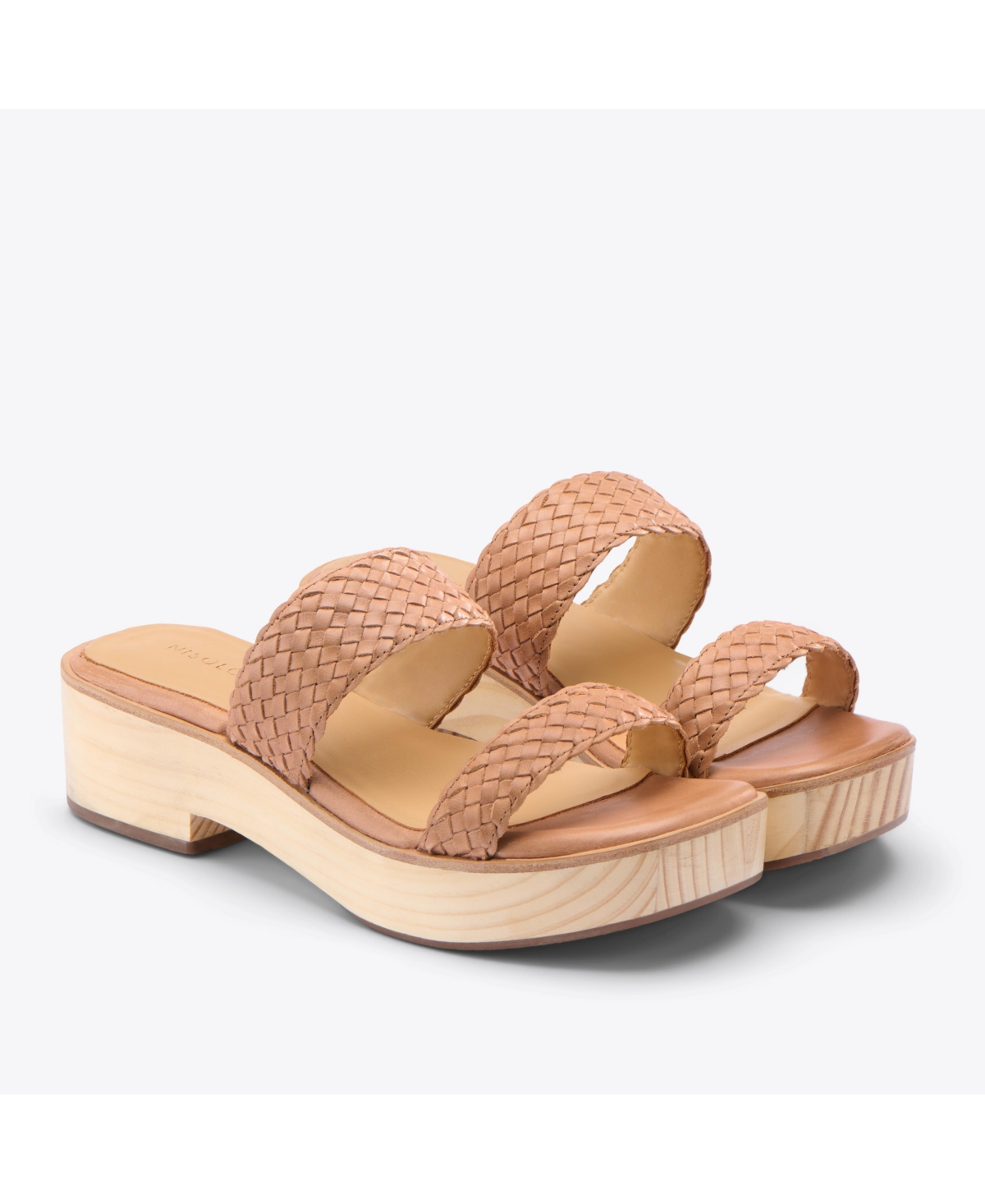 Click here for Nisolo Womens Ellie All-Day Woven Sandal - Almond prices