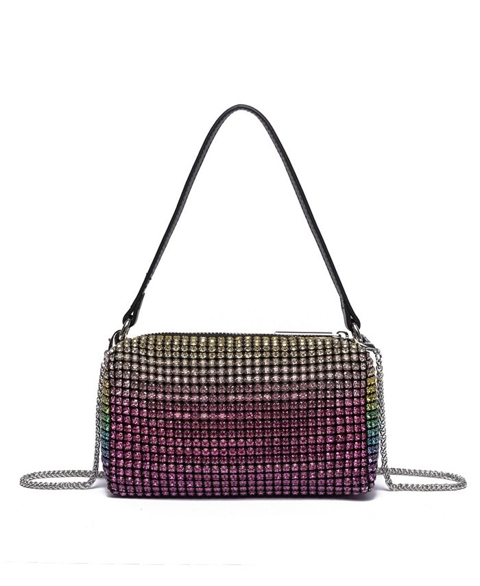 LIKE DREAMS Stardust Rhinestone Crossbody Clutch - Macy's