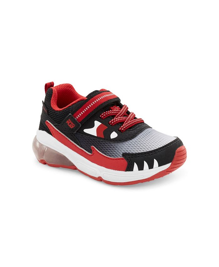 Stride Rite Toddler Boys Made2Play Jaws Lighted Sneakers - Macy's