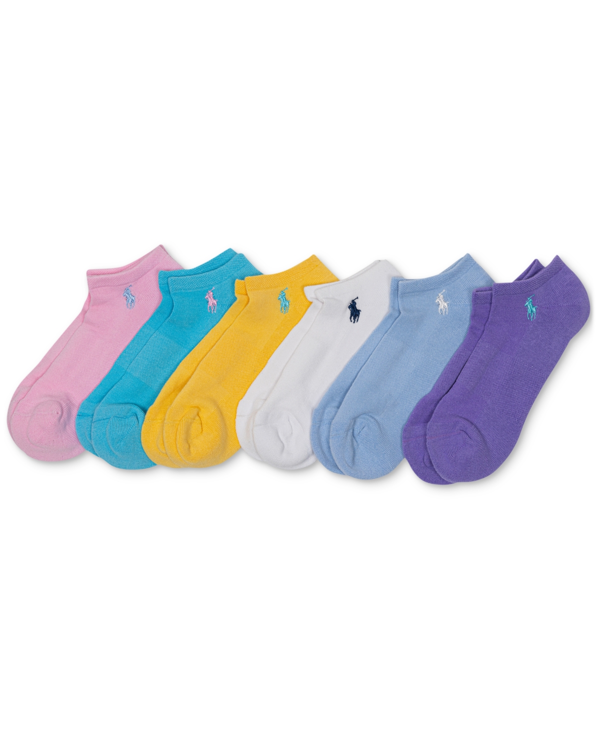 Click here for Polo Ralph Lauren Womens 6-Pk. Cushion Low-Cut Soc... prices