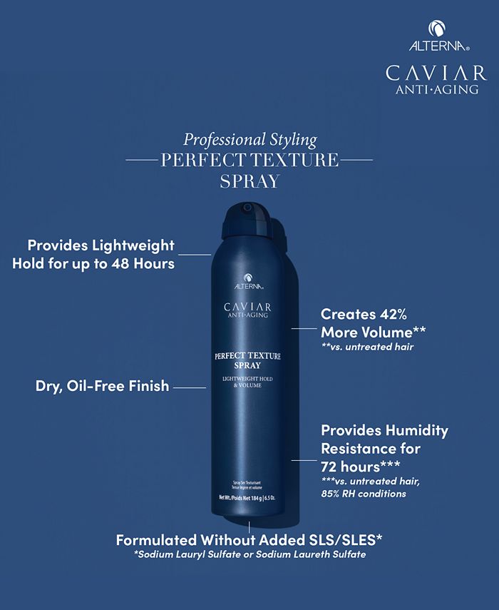 Alterna Caviar Perfect Texture Spray, 6.5 oz. - Macy's