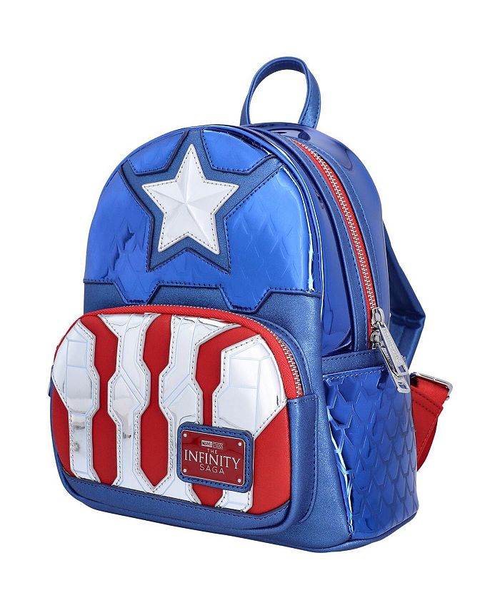 Loungefly Marvel Captain America Shine Cosplay Mini Backpack - Macy's
