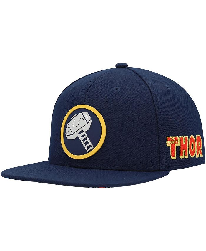 Marvel Big Boys and Girls Navy Thor Comic Snapback Hat - Macy's