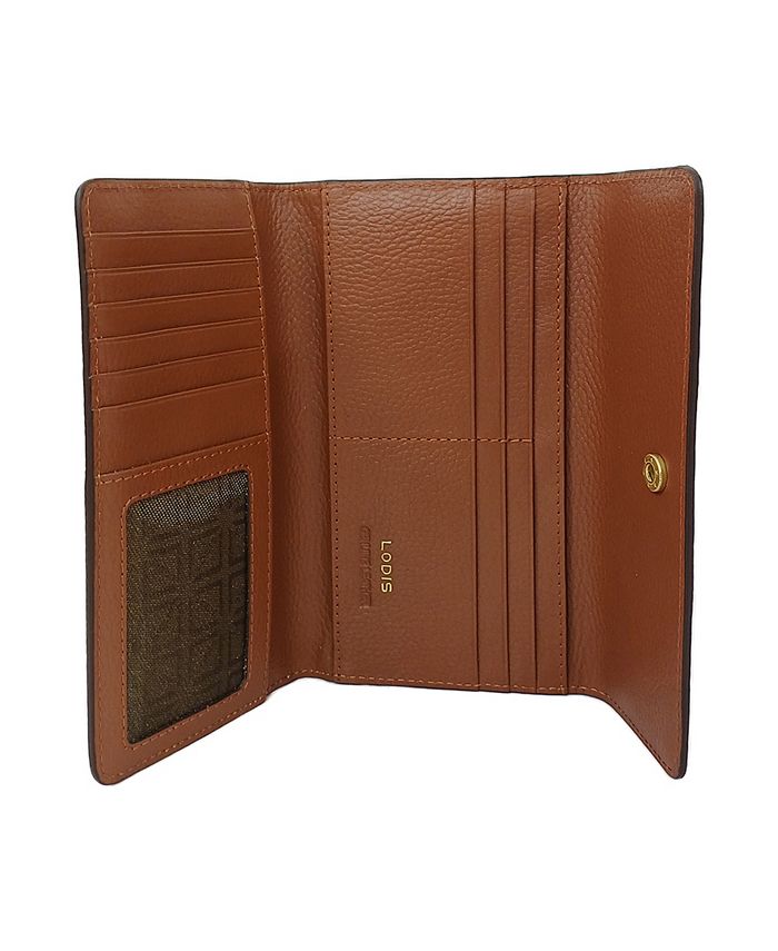 LODIS Kate Mini Leather Flap Wallet - Macy's
