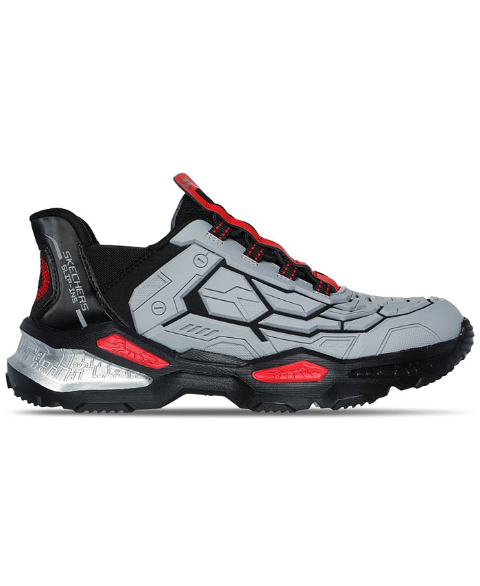 Skechers Big Boys Slip-ins - Skech Bots - Orbitron Slip-On Athletic ...