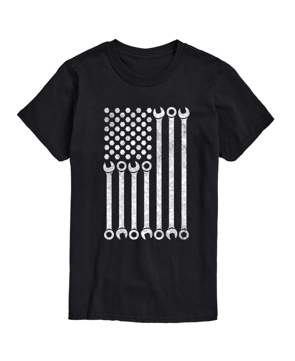 Click here for Airwaves Mens Tool Flag Short Sleeve T-shirt - Bla... prices