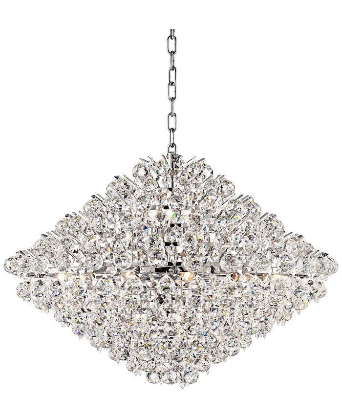 Vienna Full Spectrum Essa Chrome Pendant Chandelier Lighting 31 1/2 ...