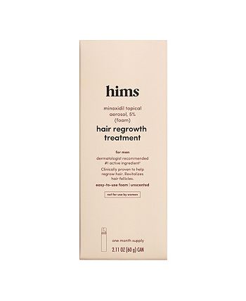 Hims Hair Regrowth Treatment Minoxidil 5% Topical Foam - Macy's