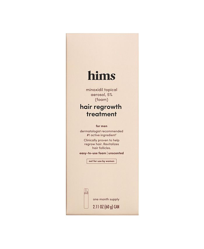 Hims Hair Regrowth Treatment Minoxidil 5% Topical Foam - Macy's