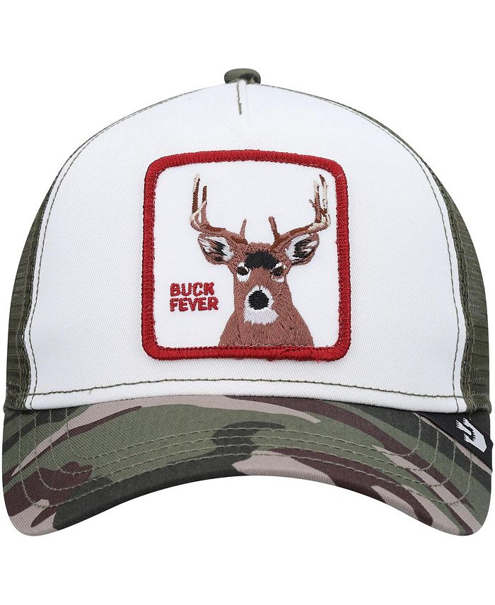 Goorin Bros. Men's White, Camo Fever Trucker Snapback Hat - Macy's