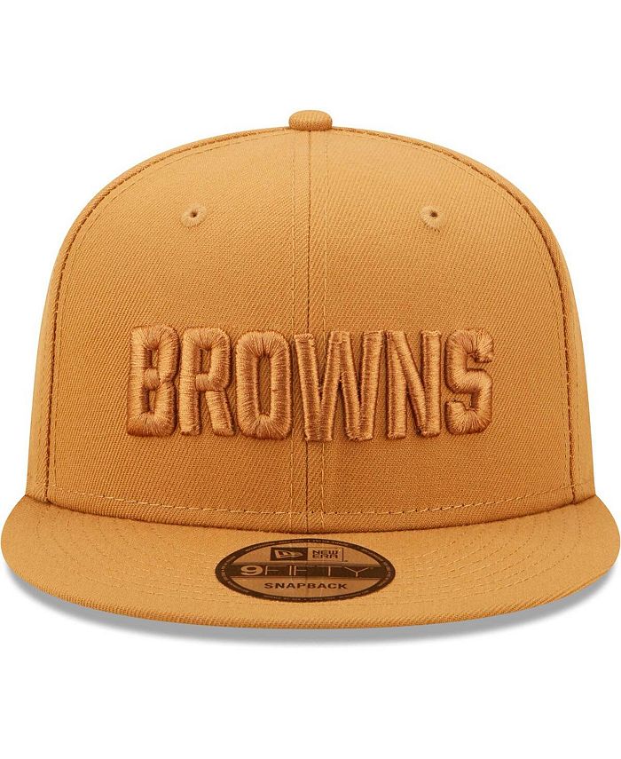 New Era Men's Brown Cleveland Browns Color Pack 9FIFTY Snapback Hat ...