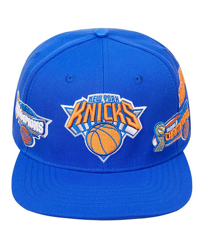 Post Men's Royal New York Knicks Championship Capsule Snapback Hat - Macy's