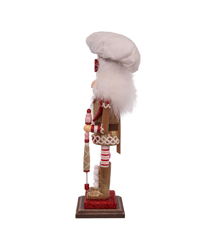 Kurt Adler 18" Hollywood Gingerbread Chef Nutcracker - Macy's