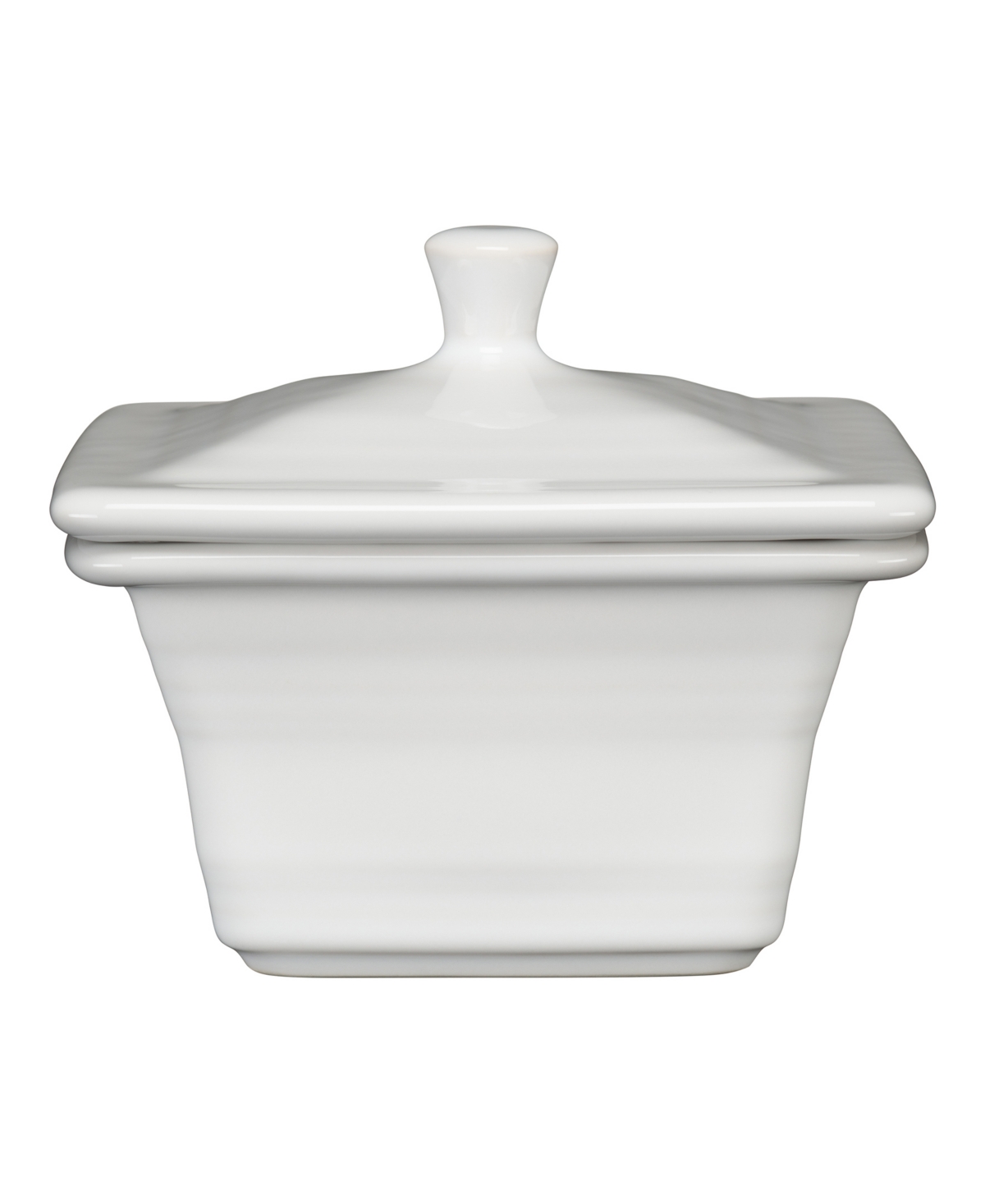 Click here for Fiesta Square Covered Box 4 5/8 inch - White prices