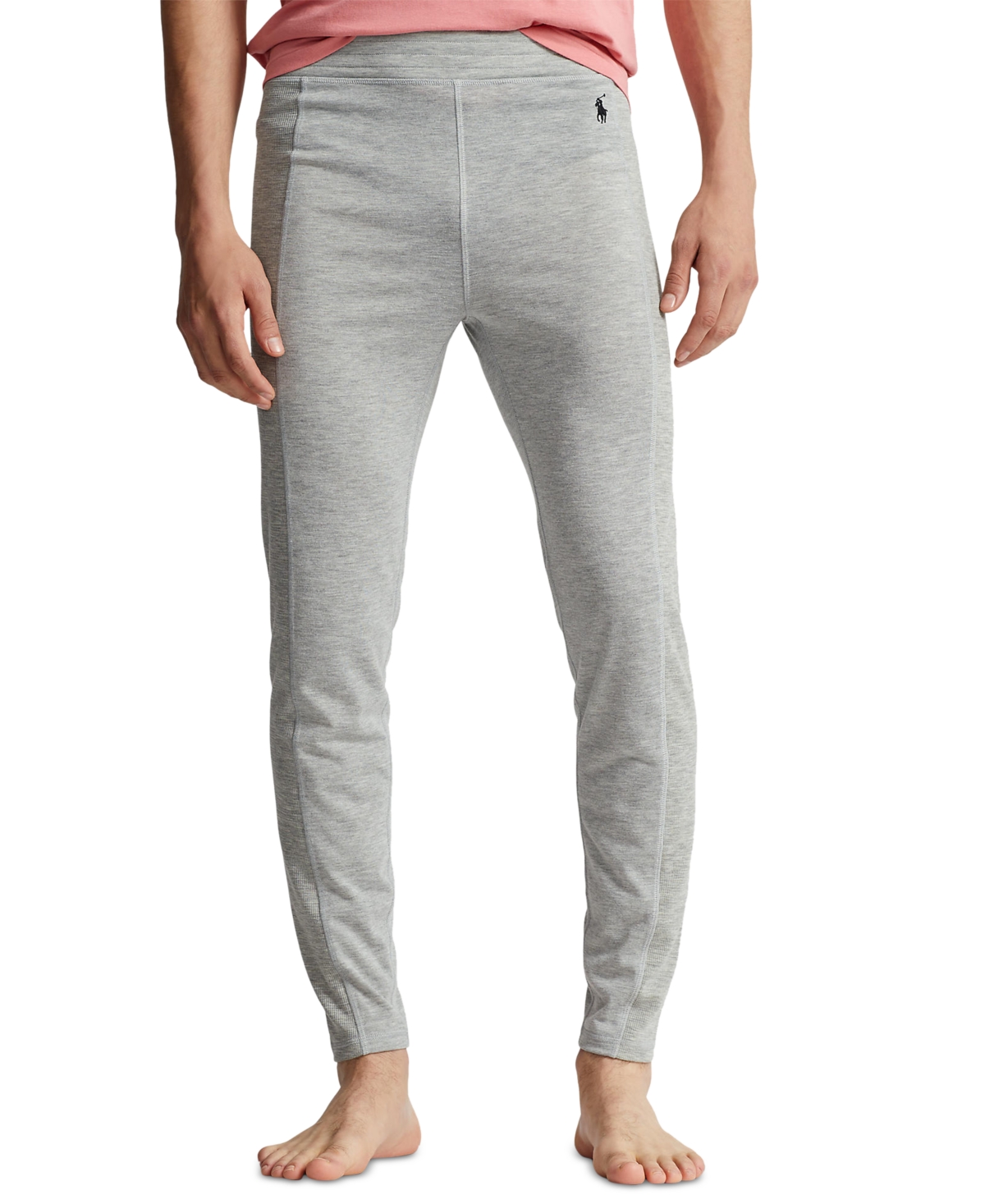 Polo Ralph Lauren Mens Long John Pants - Andover Heather  Polo Black Pp